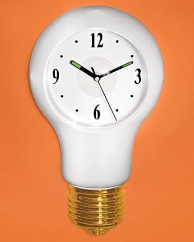 Light Bulb Clock