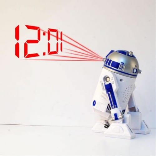 R2D2 Projection Clock