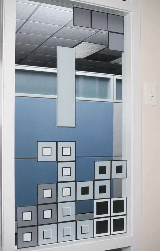 Giant Tetris Wall Graphics