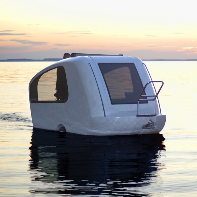 Sealander Schwimmcaravan