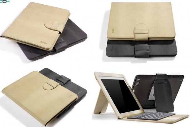 Rock Ipad 2 / Ipad 3 / New Ipad Supper Thin Bluetooth Keyboard