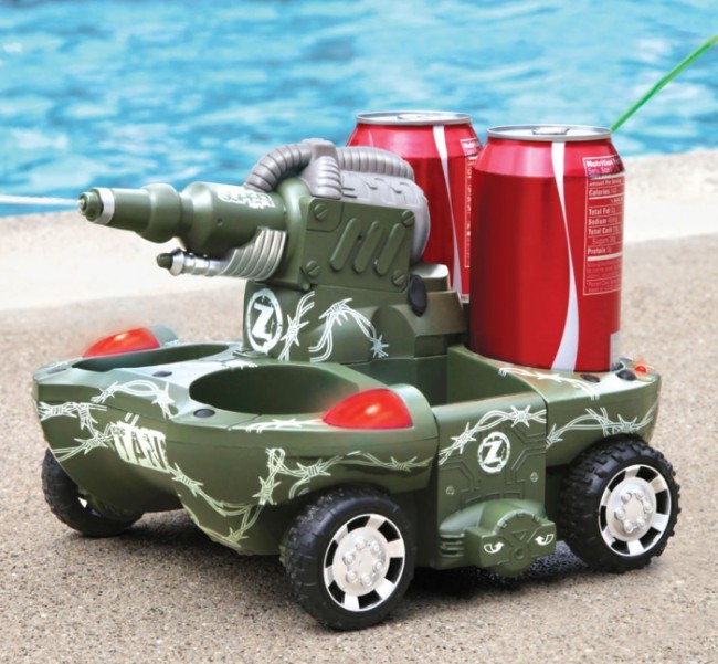 he Remote Controlled Armored Drink Carrier