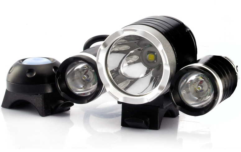 3000 Lumens LED Bicycle Headlight and Headlamp