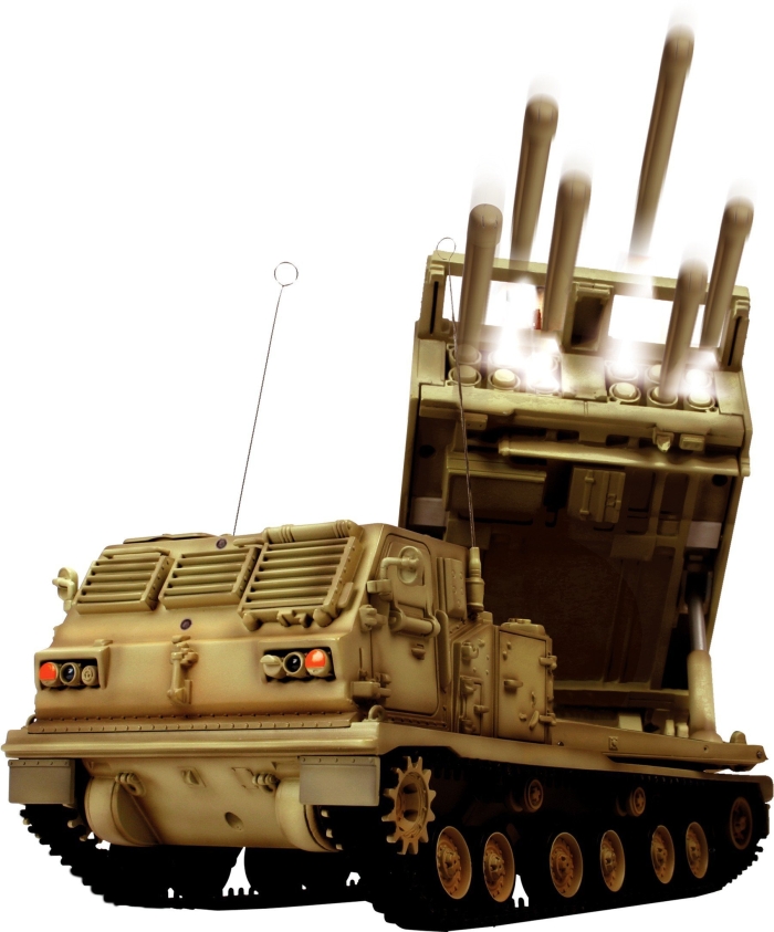 Radio Controlled 1:24th Scale “MLRS Multiple Launch Rocket System