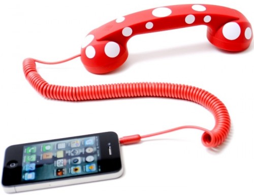 POP Phone Handset for Mobile Devices and Tablets