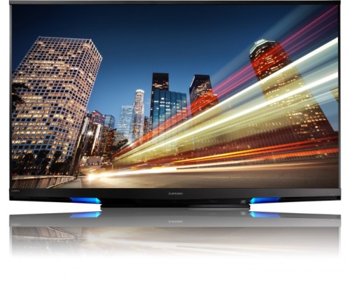 Mitsubishi Diamond Black 75-Inch LaserVue 3D 1080p Television
