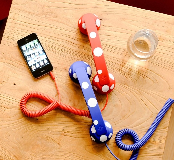 POP Phone Handset for Mobile Devices and Tablets