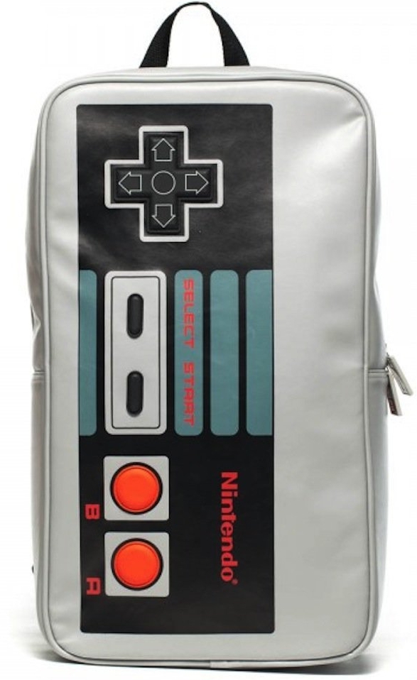 Nintendo NES Controller Grey Backpack