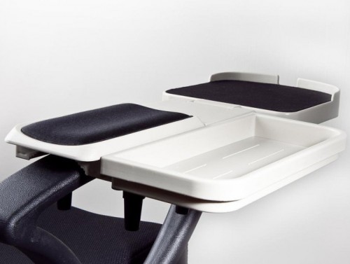 Chair Arm-mounted Mouse Platform