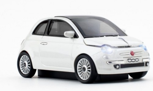 Fiat 500 Optical Wireless Mouse