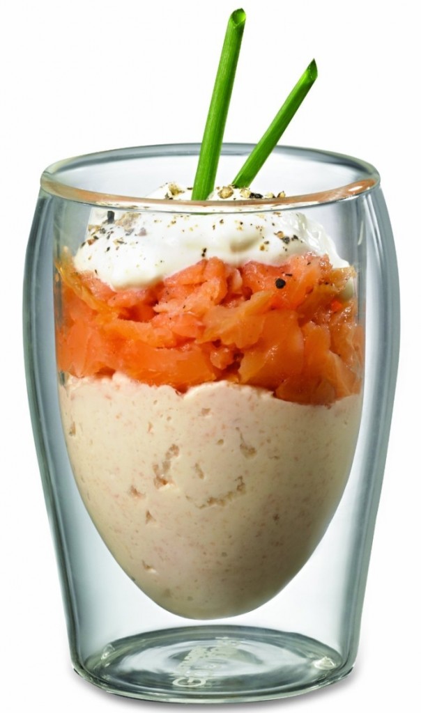 Double Wall Glass Verrine