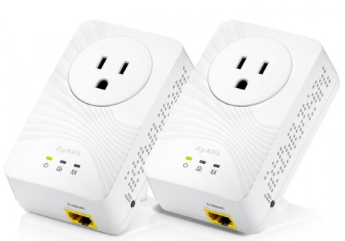 500 MB/s Fast Ethernet Powerline Wall-Plug Adapter