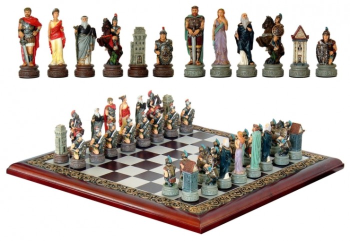 Medieval chess set