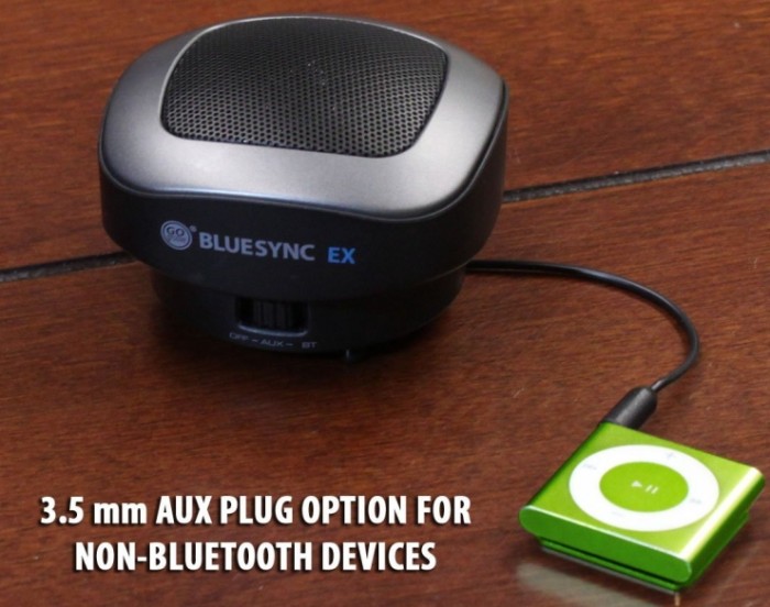 BlueSYNC EX Portable Bluetooth Speaker with Rechargeable Battery