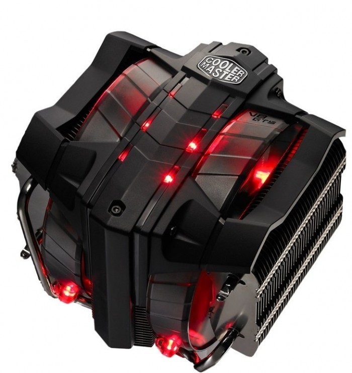 High Performance CPU Cooler with Horizontal Vapor Chamber and 8 Heatpipes