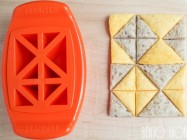 Cuts kids’ food into fun-shaped bite-sized pieces