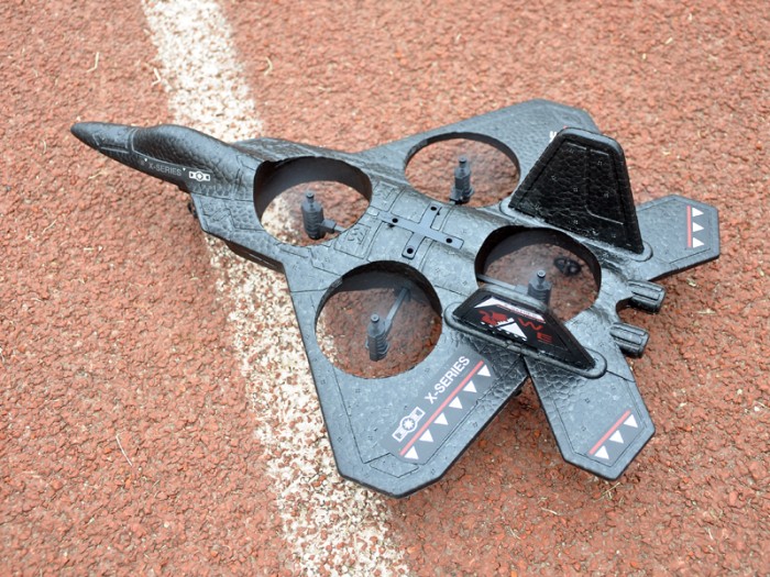 RC Quadcopter Jet Fighter “Air Force X”