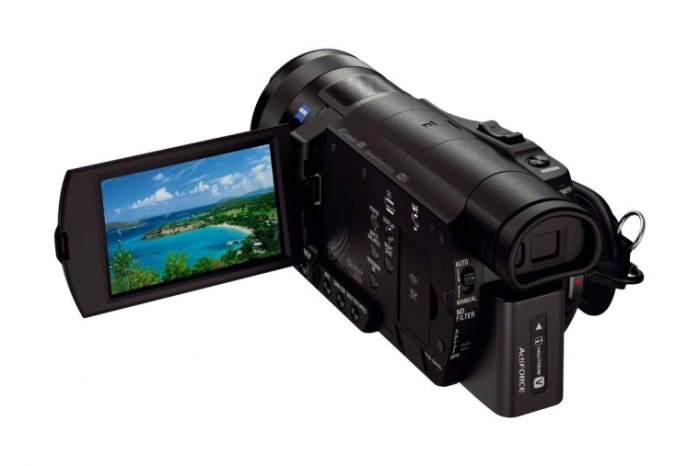 Sony 4K Video Camera with 3.5-Inch LCD