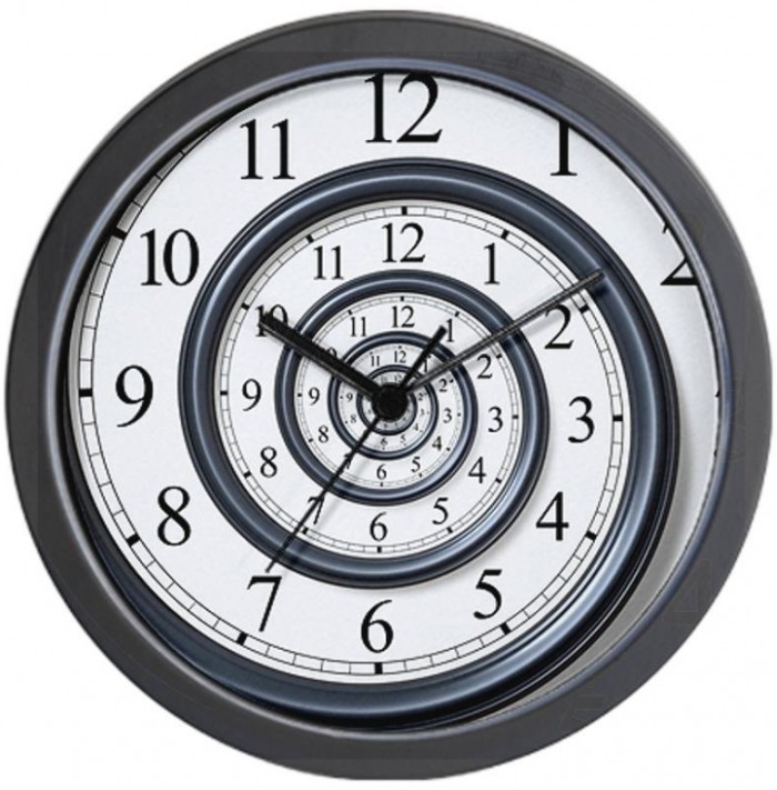 Spiral Wall Clock