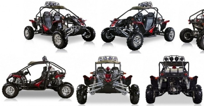 BMS Cherry Bomb 600 RED Gas 2 Cylinder 586cc Buggy Go Kart