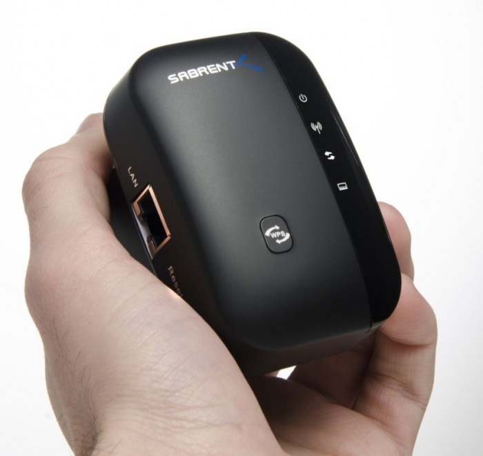 Sabrent Wi-Fi Repeater and Range Extender 300mbps 2.4GHZ 801.11N Wall ...