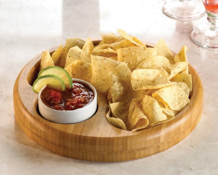 Bamboo Snack Bowl Set