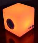 Wireless Multi-Color LED Cube Bluetooth Speaker