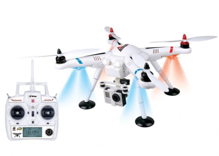 2.4GHz 4-Axis Gyroscope RC Quadcopter with GPS FPV Camera
