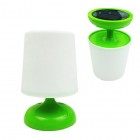 Solar Powered Table Light with LED Light