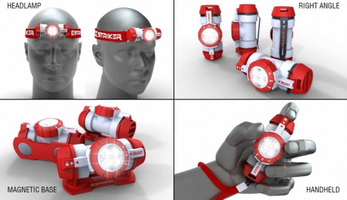 Striker Hand Tools 4 in 1 Task Light with Headlamp