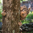Garden Peeker Elf Tree Ornament