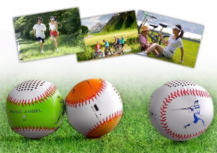 Portable Wireless Baseball Outdoor Bluetooth Speakers