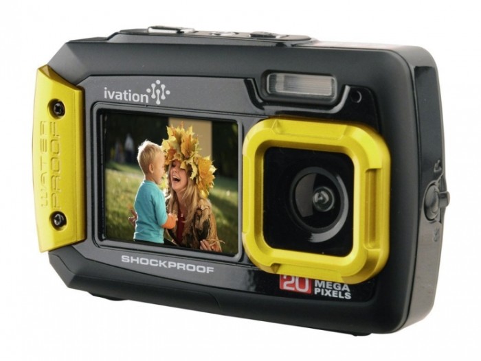 Underwater Shockproof Digital Camera and Video Camera wDual Full-Color ...