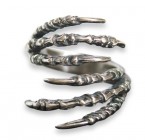 Double Raven Claw Talon Ring