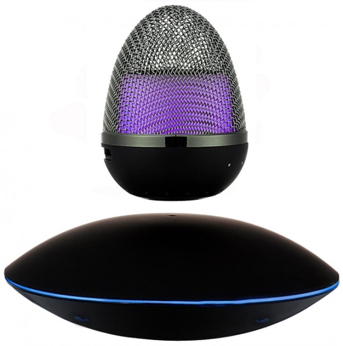 Portable Wireless Bluetooth Floating Speaker Multi-color LED Levitating ...