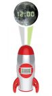 Rocket Ship Projection Alarm Clock