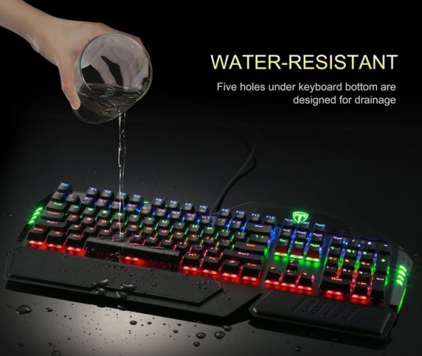 Water-Resistant Mechanical Gaming Keyboard