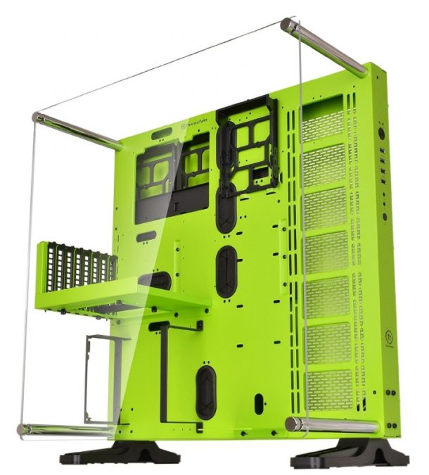 Thermaltake CORE P5 Green Edition ATX Open Frame Mid Tower Liquid ...