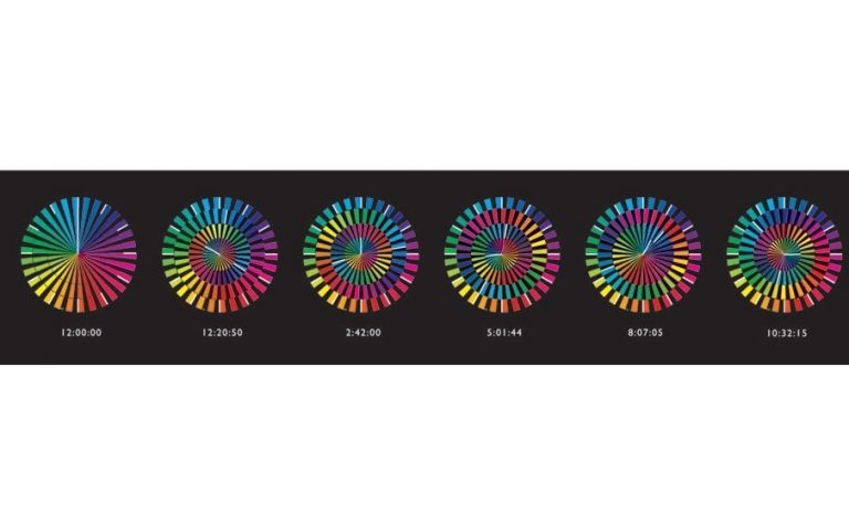 Color Spectrum Clock