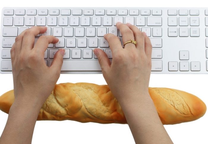 Bread Shape High Quality Soft Keyboard Pad Wrist Pad