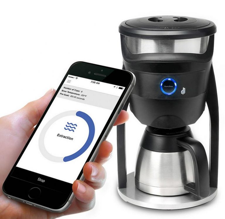 The Smartphone Controlled Coffee Maker