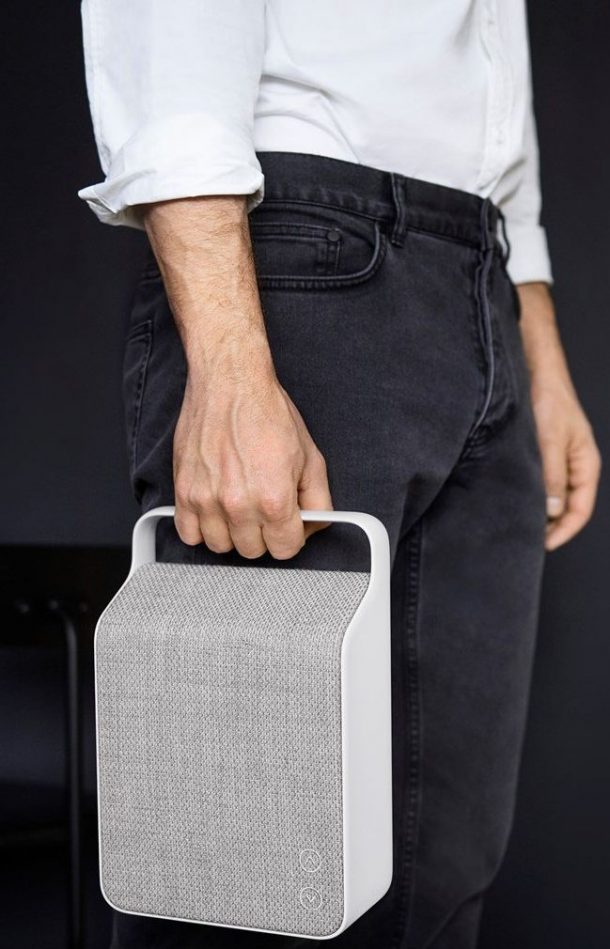 Vifa Oslo Compact Rechargeable Hi-Resolution Bluetooth Portable Speaker