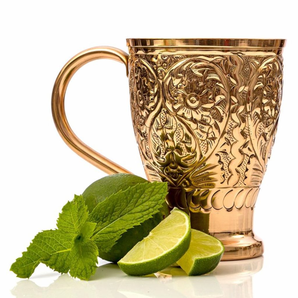 Copper Mugs with Bonus Copper StrawsStir Sticks for Cocktails