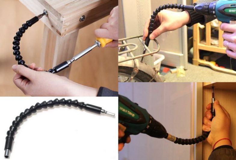 Flexible Screwdriver with 10 Bits