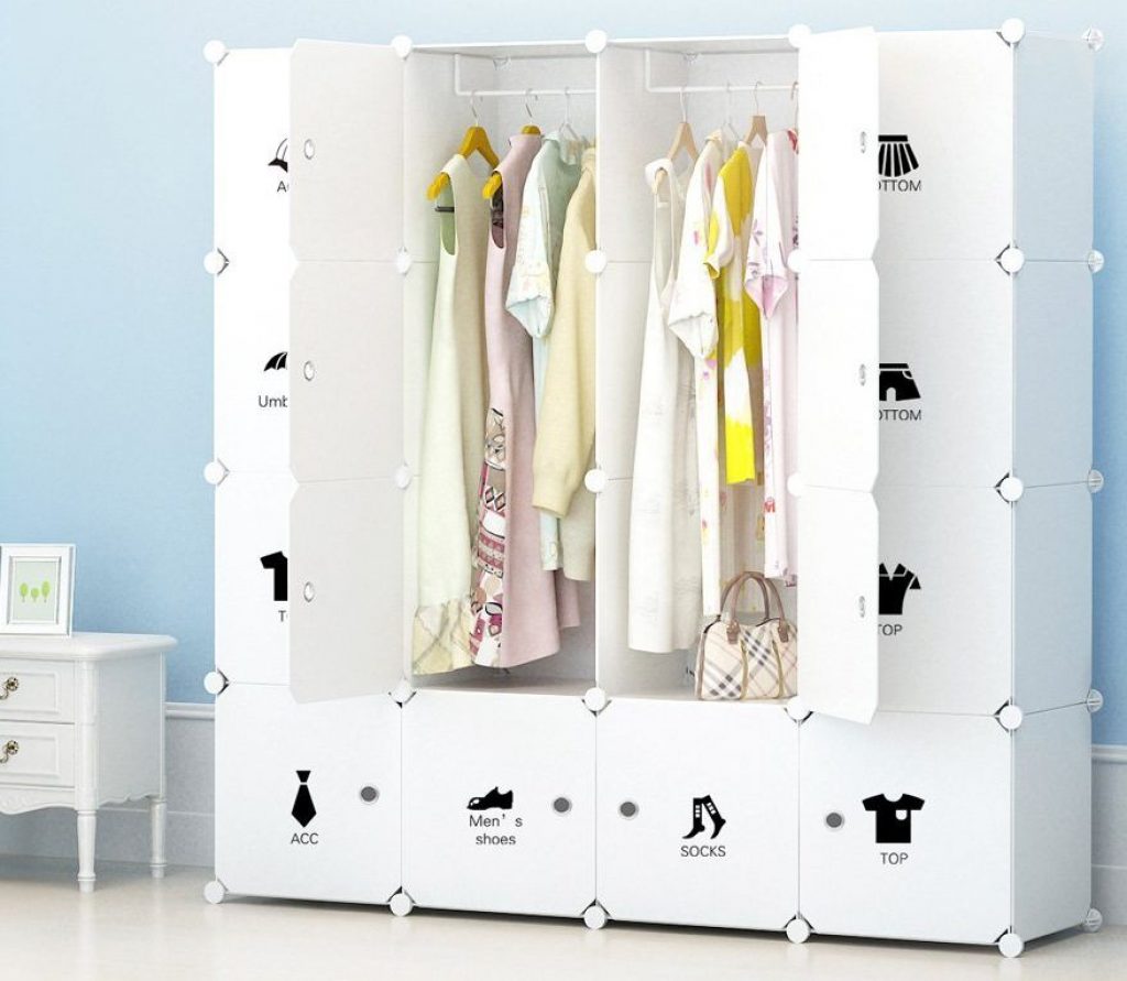 Portable Clothes Closet Wardrobe
