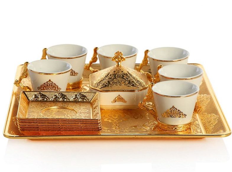Premium Gold plated Coffee Set