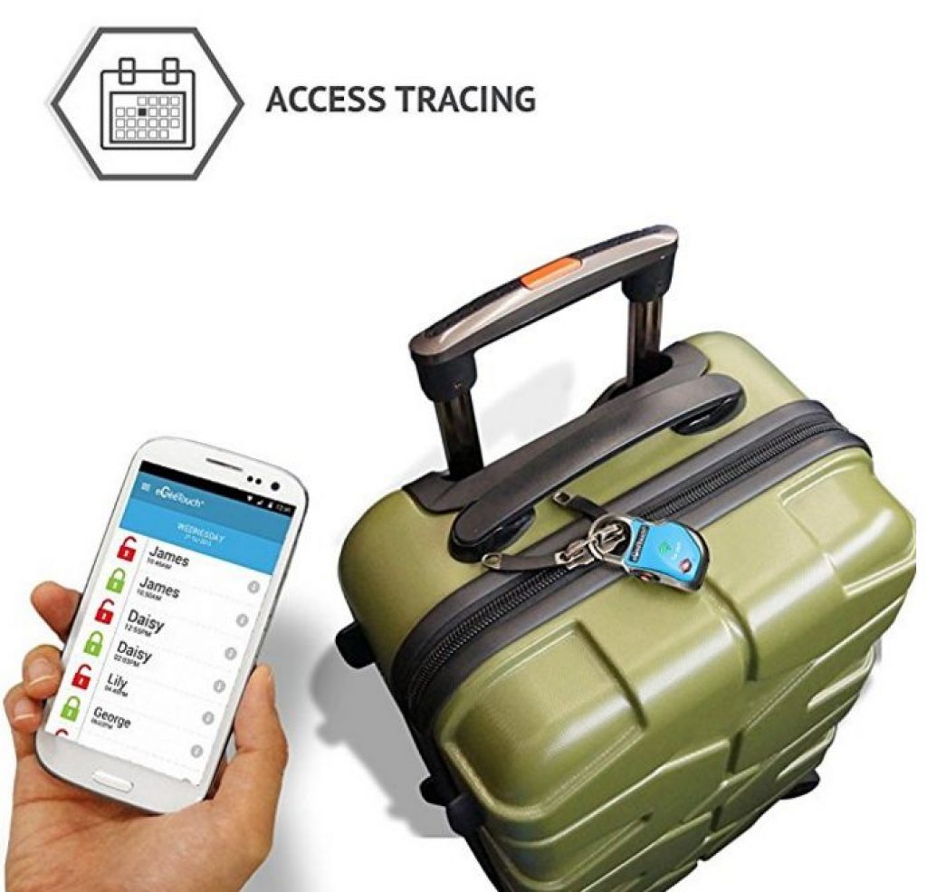 eGeeTouch Smart Travel Padlock