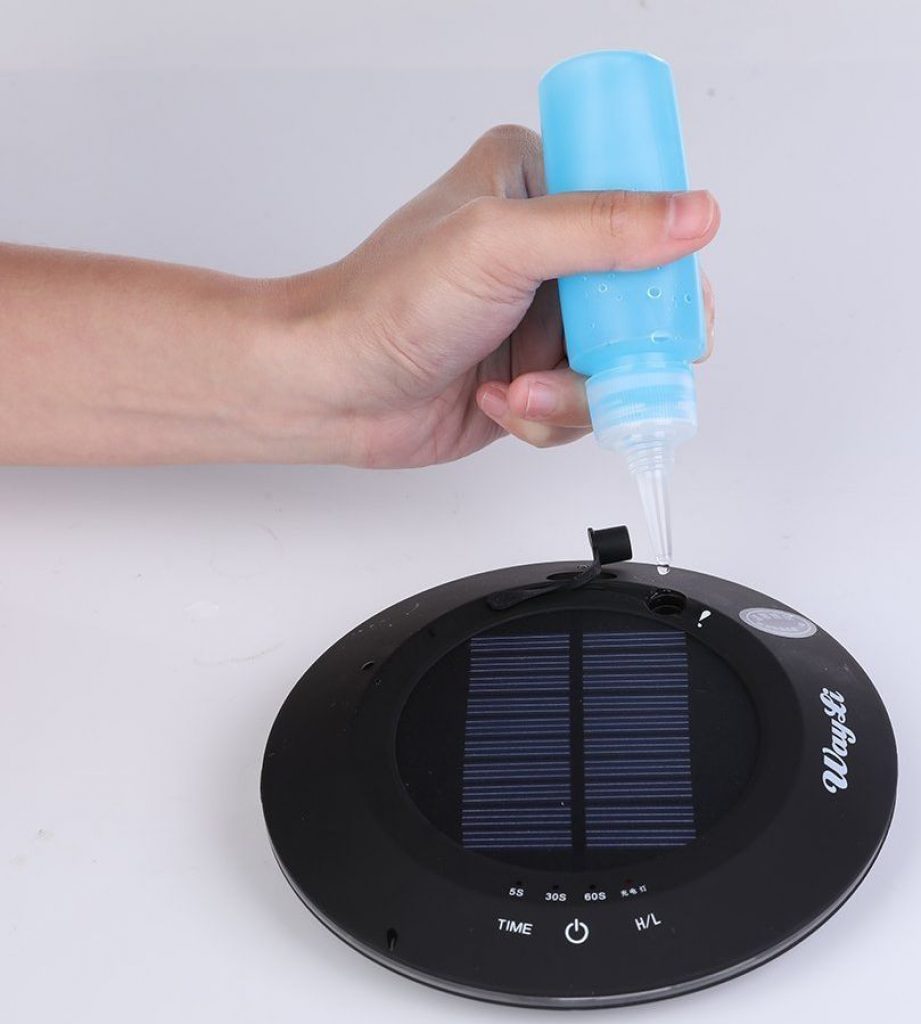 Air Purifier -Solar Powered- Essential Oil Diffuser