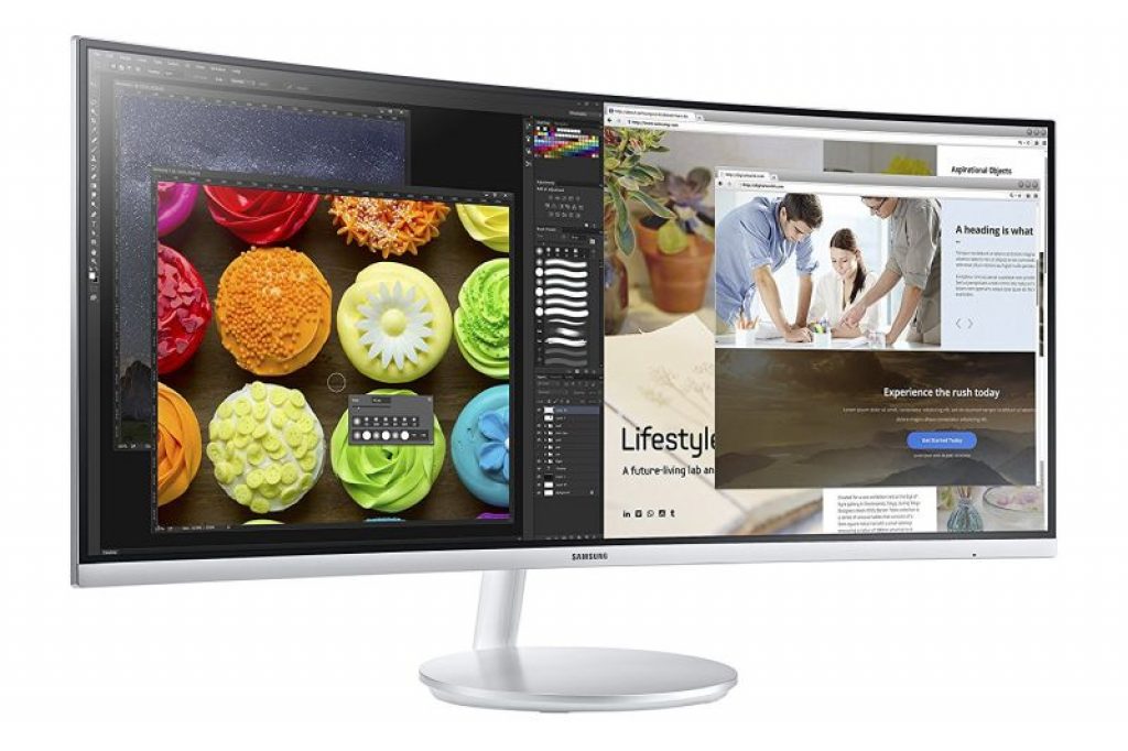Samsung Curved Widescreen Monitor