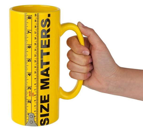 Size Matters Coffee Mug
